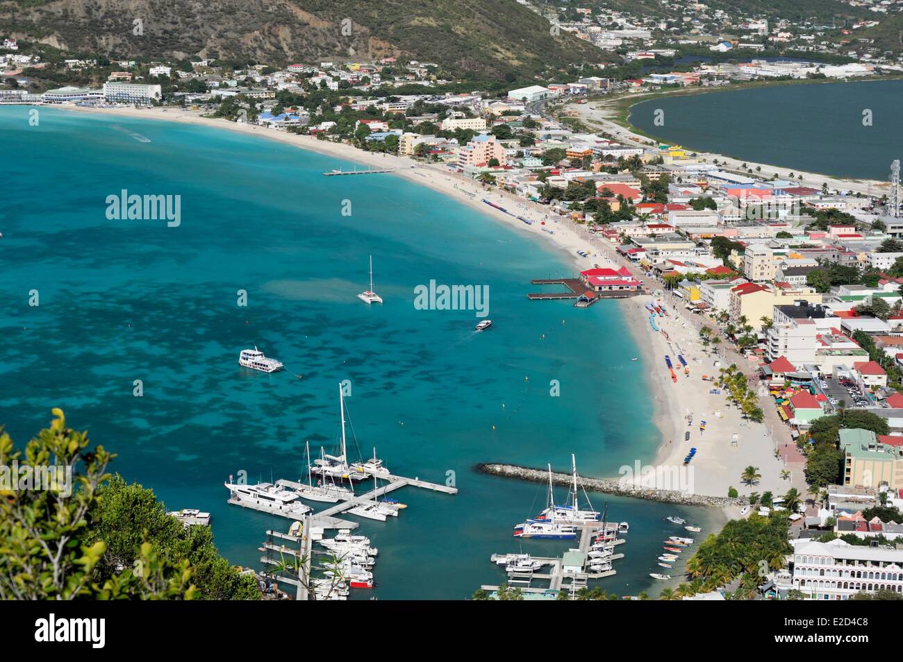 Philipsburg sint maarten great salt hi-res stock photography and images ...