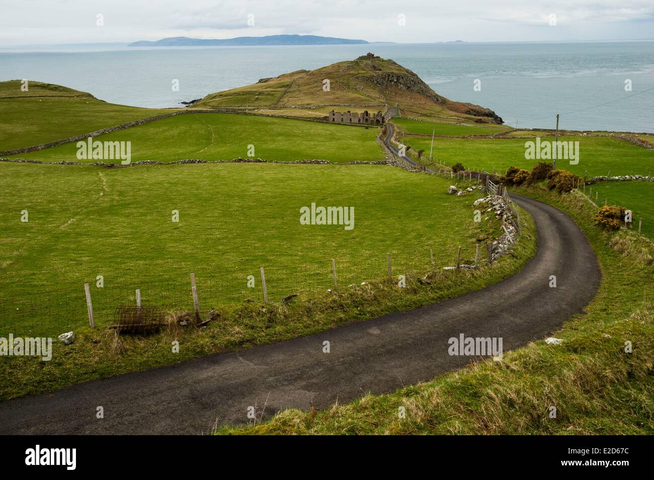 United Kingdom Northern Ireland County Antrim tip Torr near Ballycastle ...