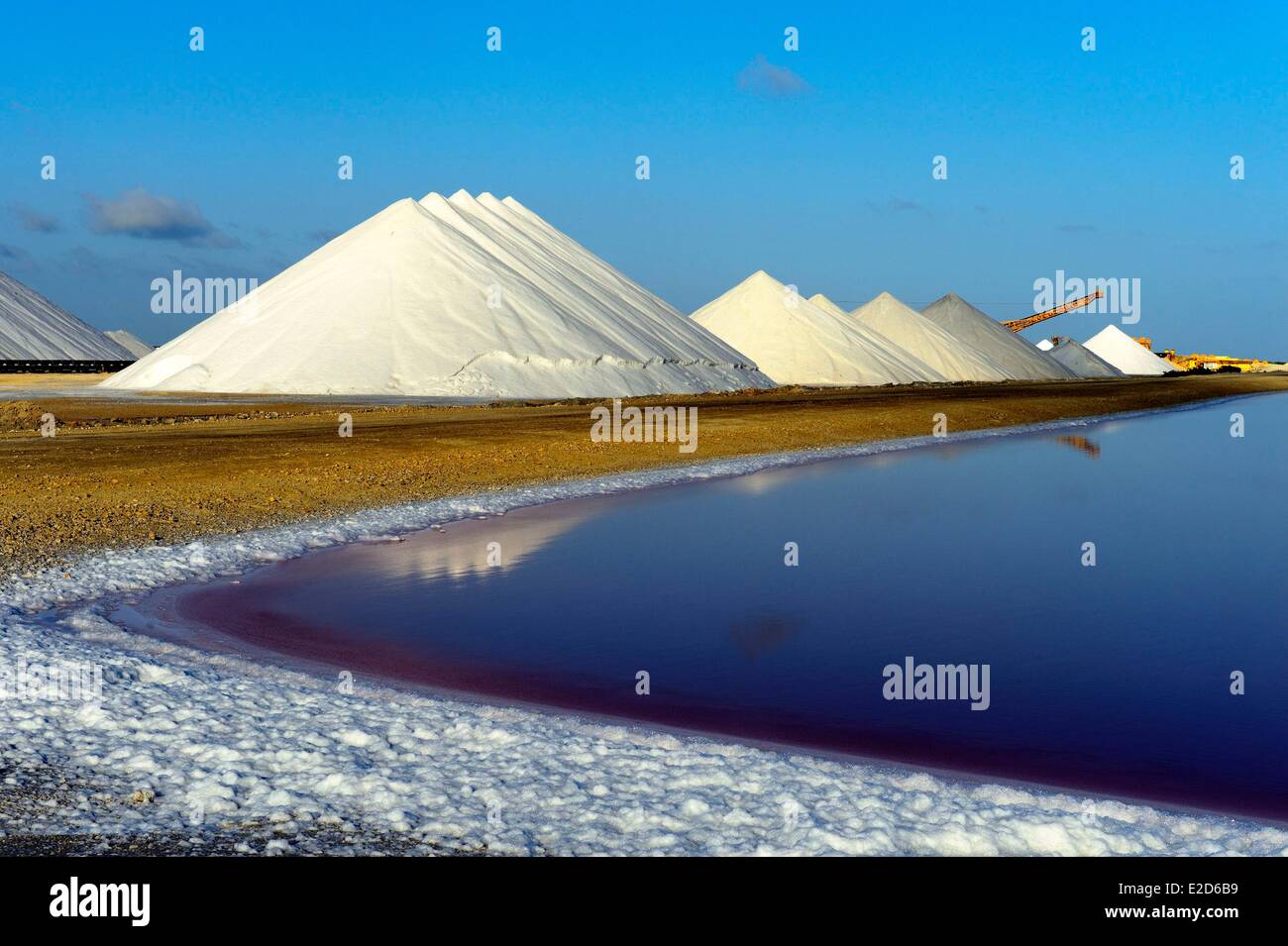 Bonaire salt flats hi-res stock photography and images - Alamy