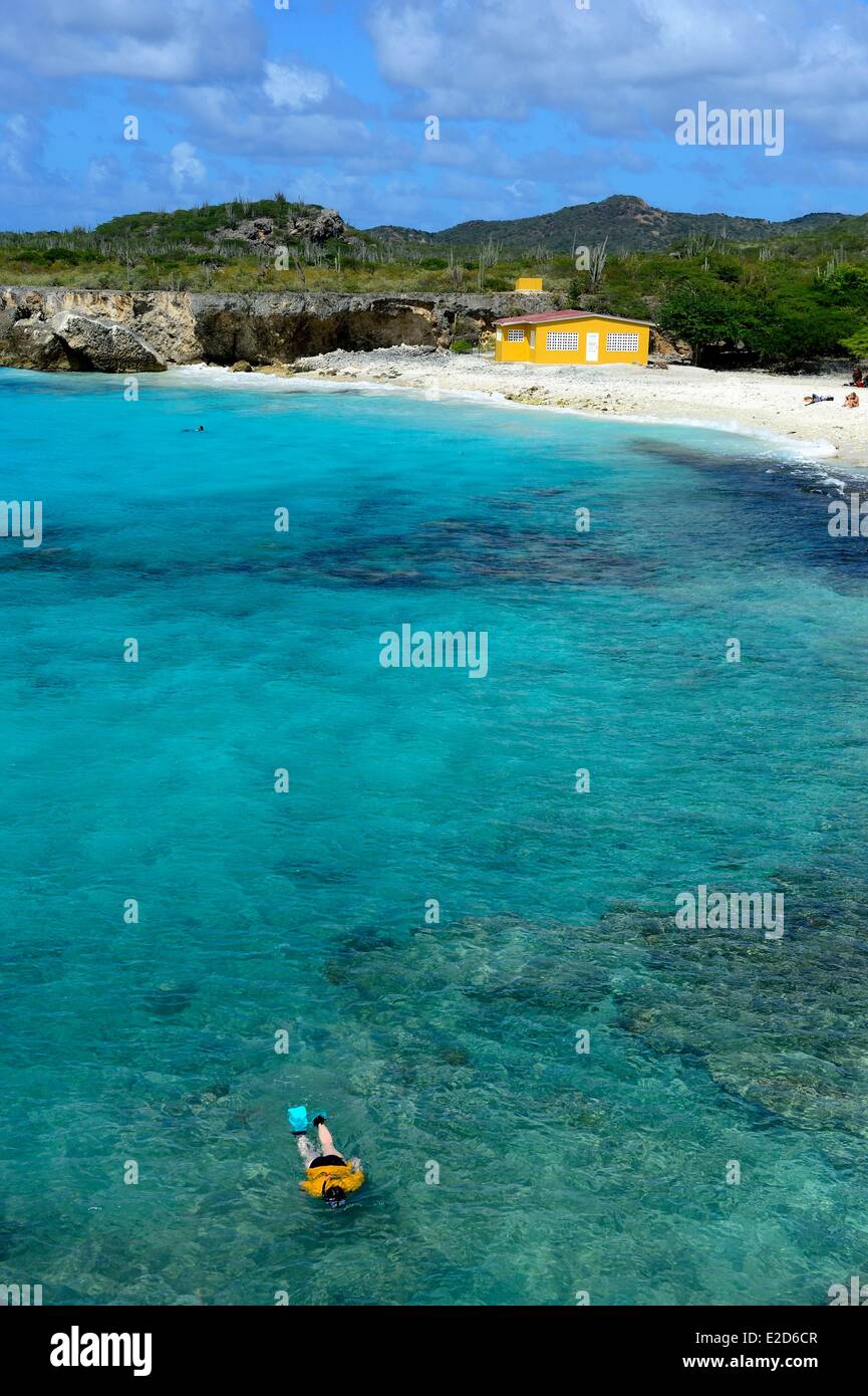 Dutch West Indies Bonaire island sun-drenched beach house at Playa ...