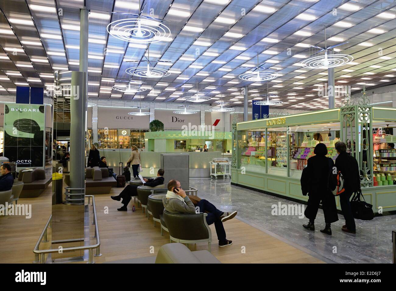 France Val d'Oise Roissy Charles de Gaulle Airport Terminal 2E Hall M ...
