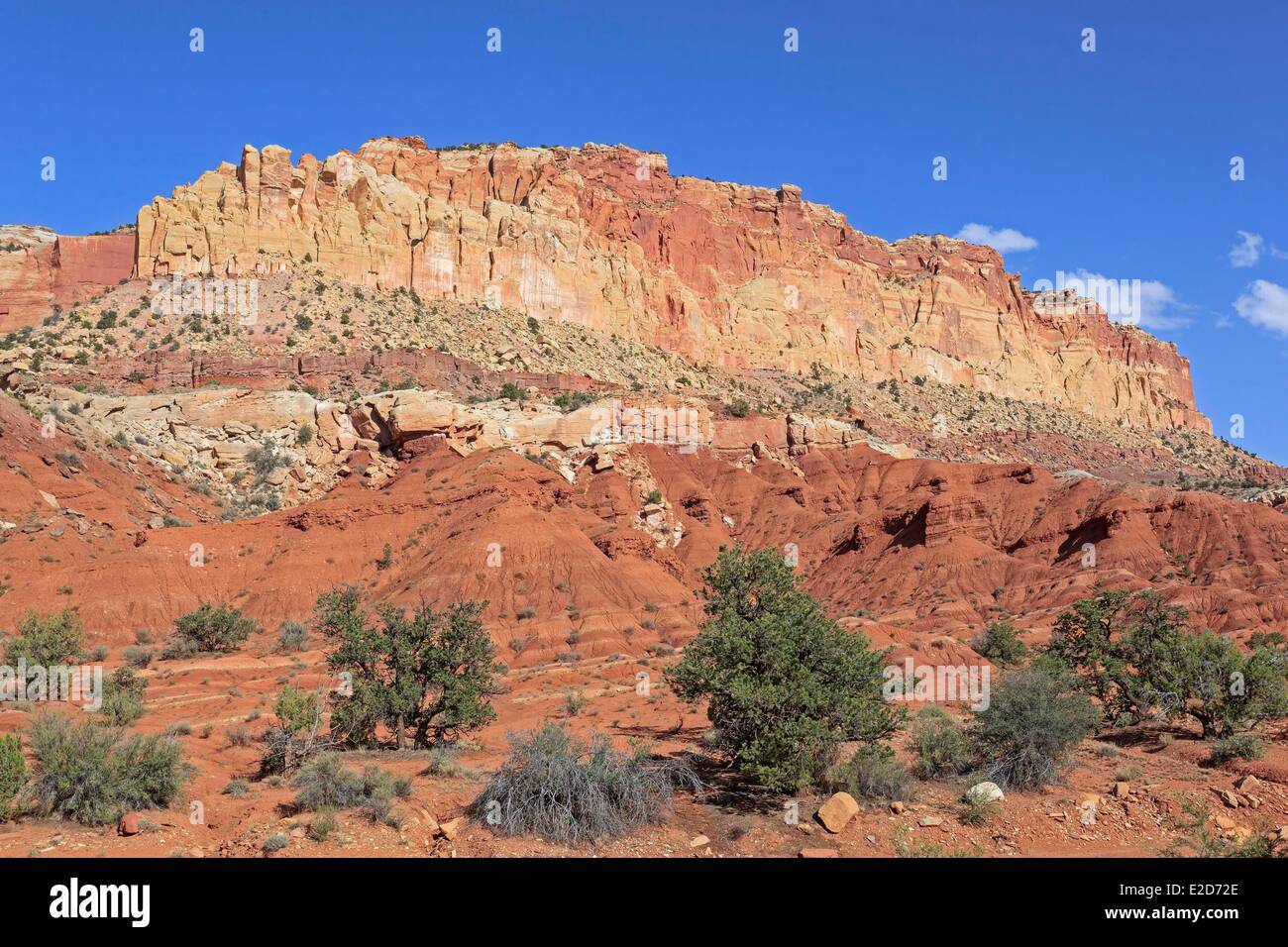 United States Utah Colorado Plateau Capitol Reef National Park ...