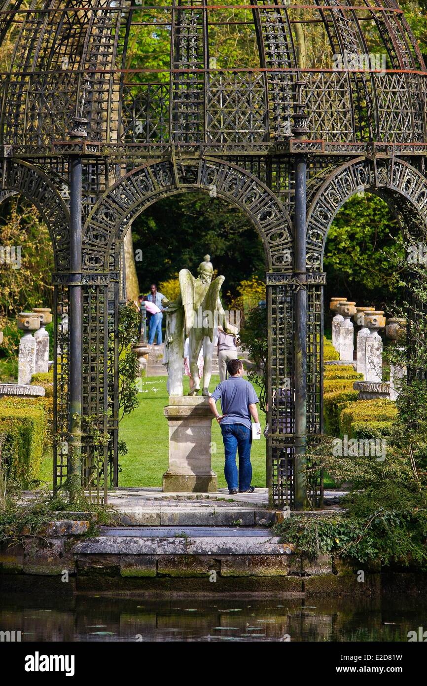 France Picardie Chantilly Castle Park the English Garden Island of Love ...