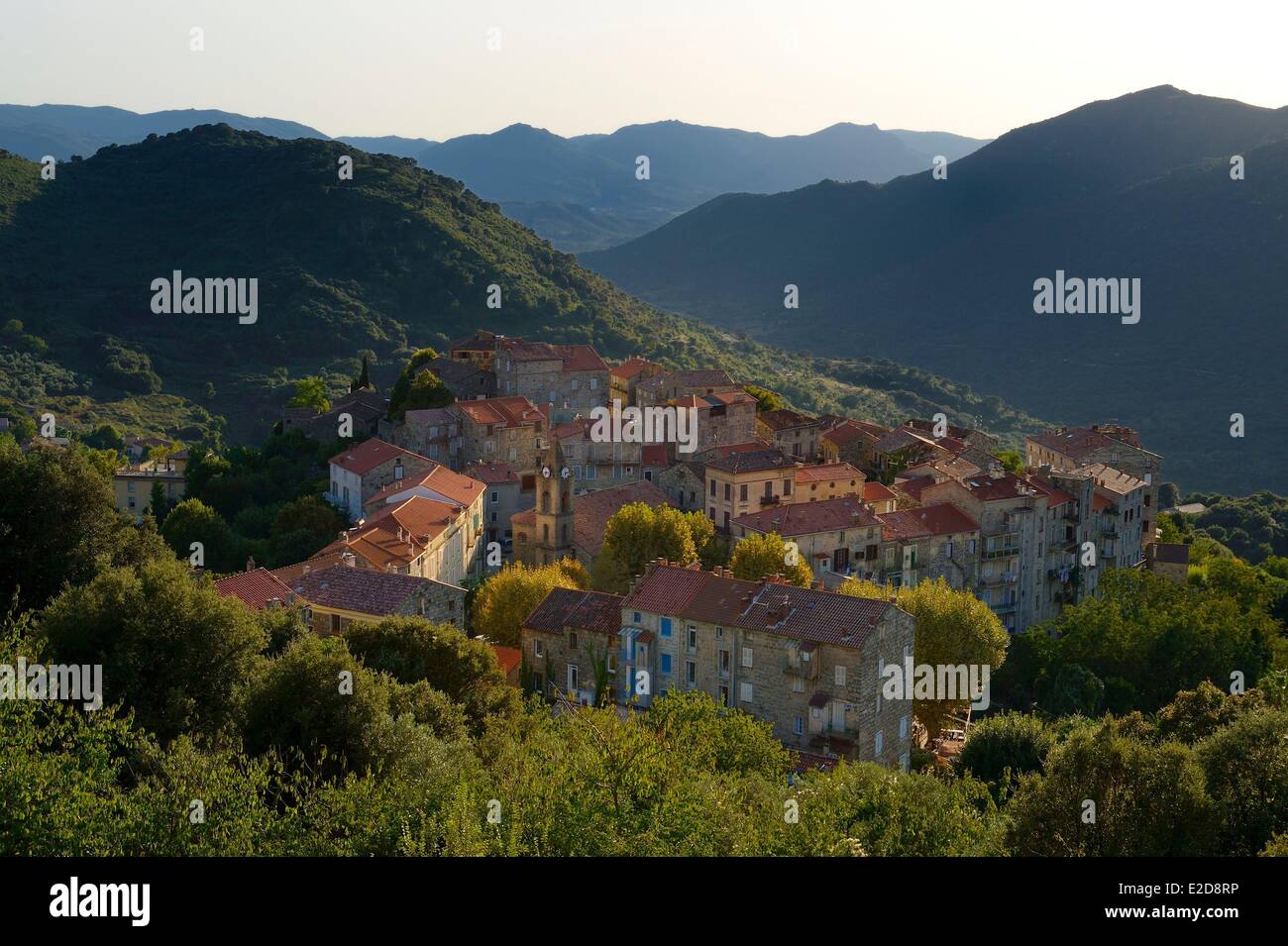 France, Corse du Sud, Alta Rocca, Sainte Lucie de Tallano (Santa Lucia ...