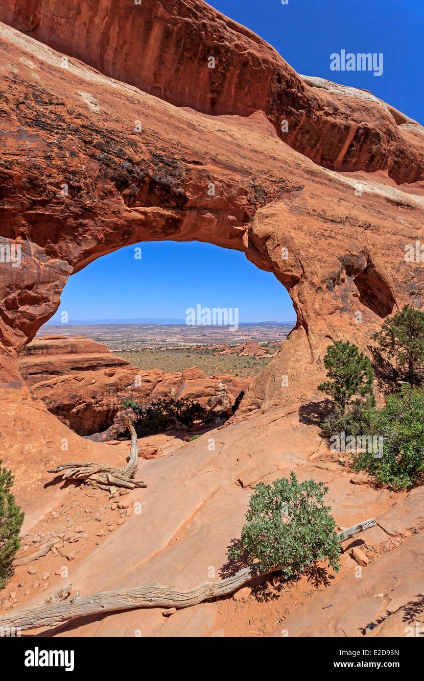 United States Utah Colorado Plateau Arches National Park Devil's Garden ...