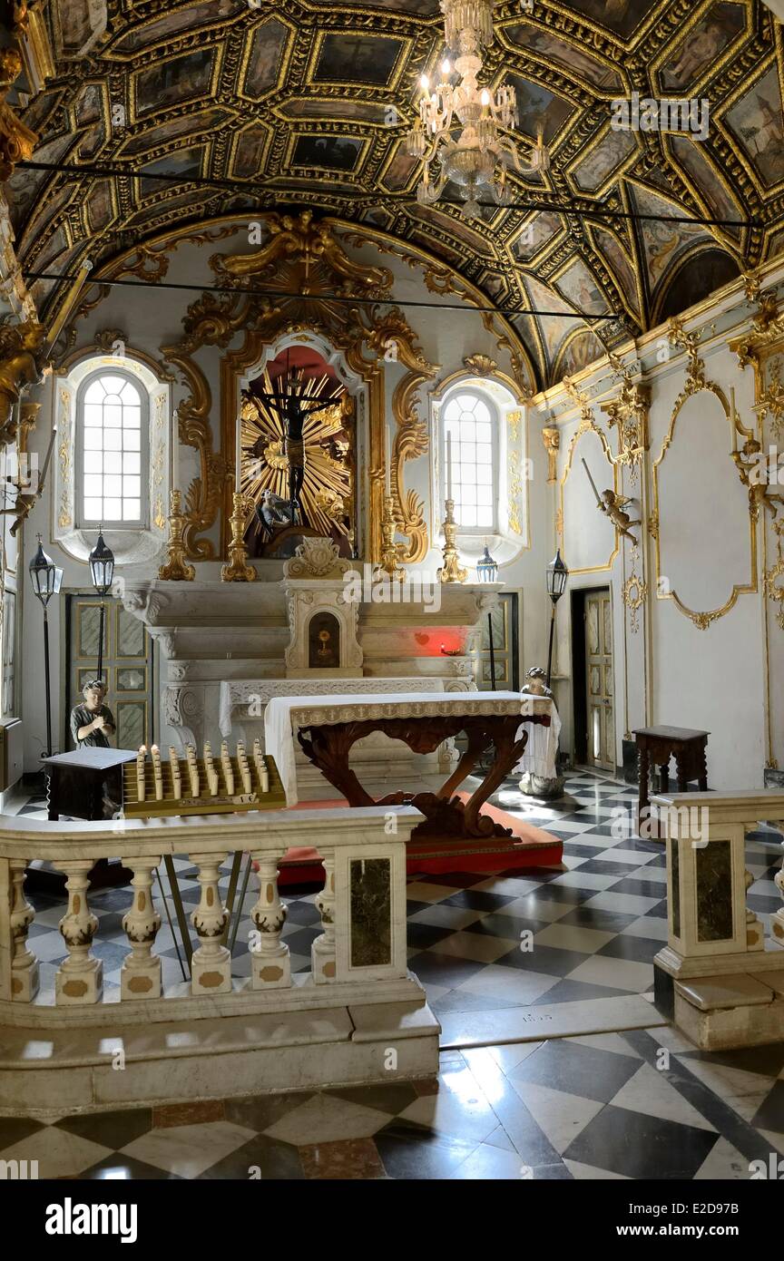 France, Haute Corse, Bastia, the Citadel district of Terra Nova, Chapel ...