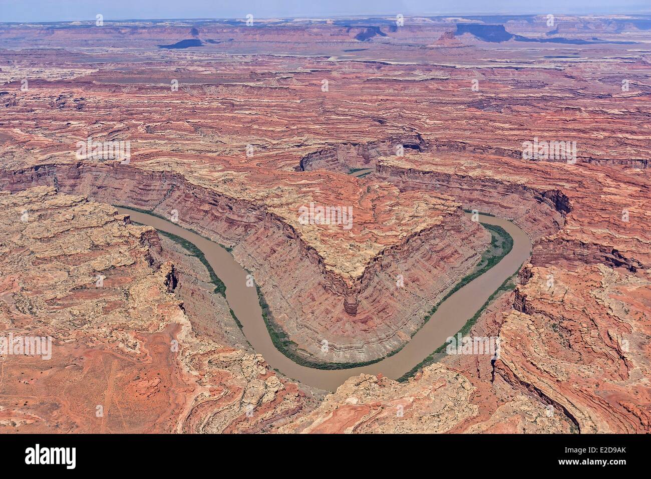Aerial meander river nature hi-res stock photography and images - Alamy
