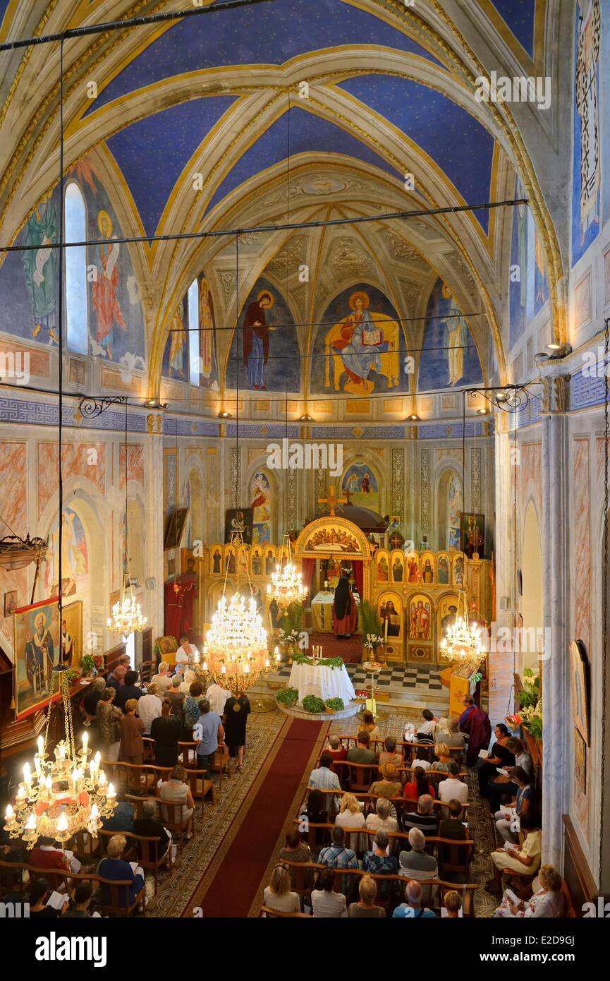 Exaltation of the holy cross, painting hi-res stock photography and ...