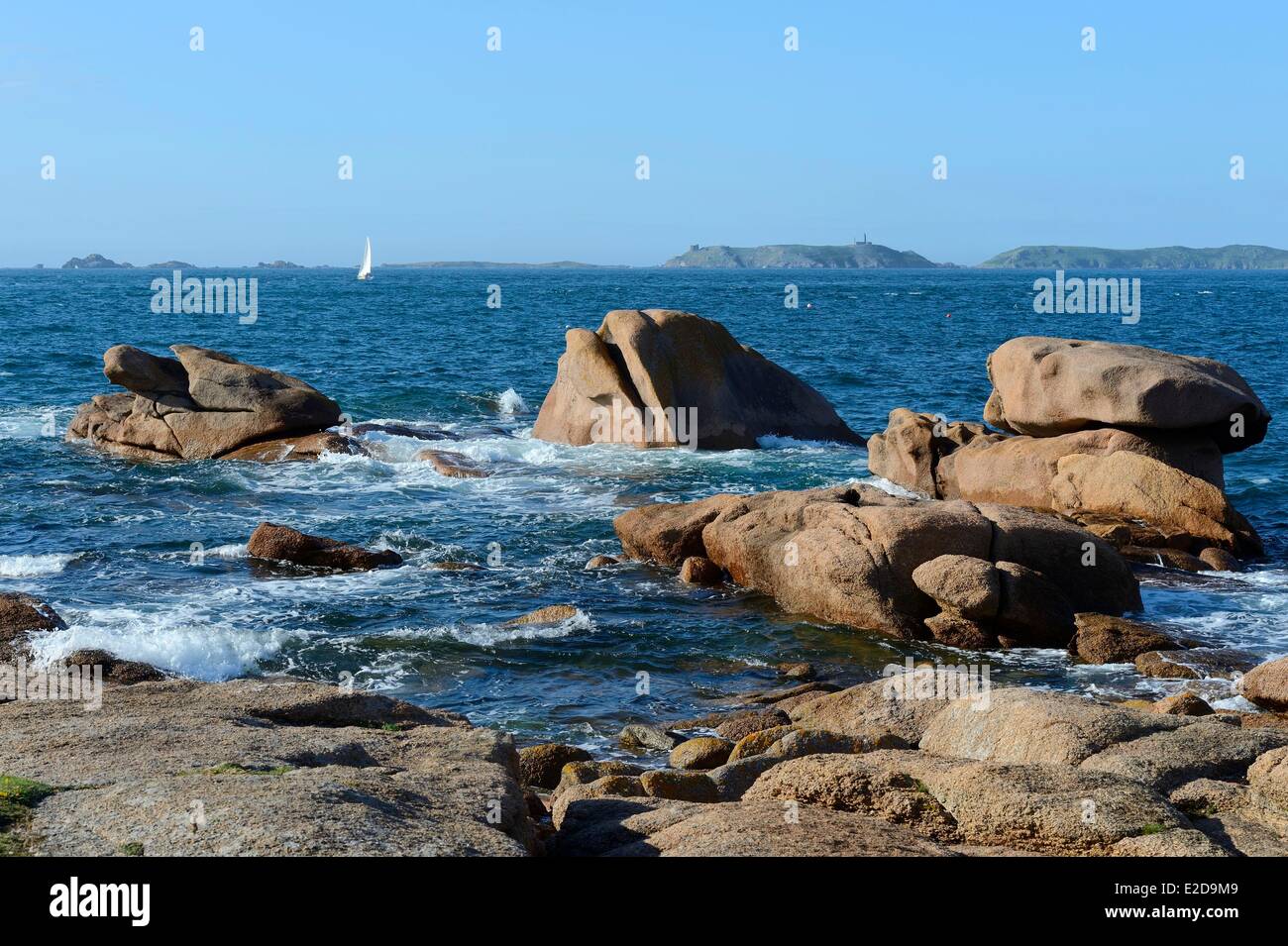 France Cotes d'Armor Cote de Granit Rose (the Pink Granite coast ...