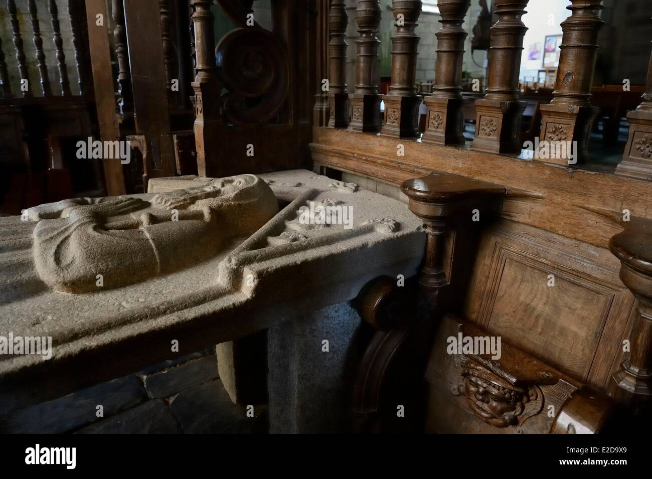 France Finistere Saint Herbot late Gothic Chapel of St Herbot the ...