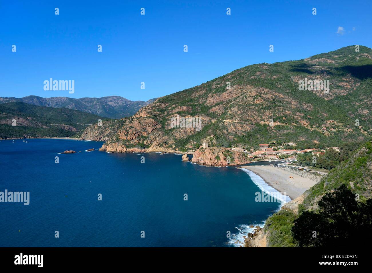 France, Corse du Sud, Golfe de Porto, listed as World Heritage by ...