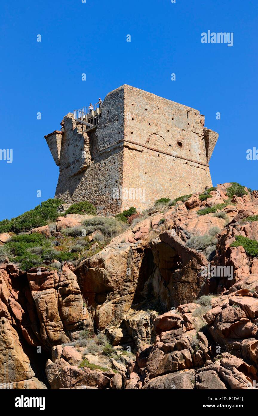 France, Corse du Sud, Golfe de Porto, listed as World Heritage by ...