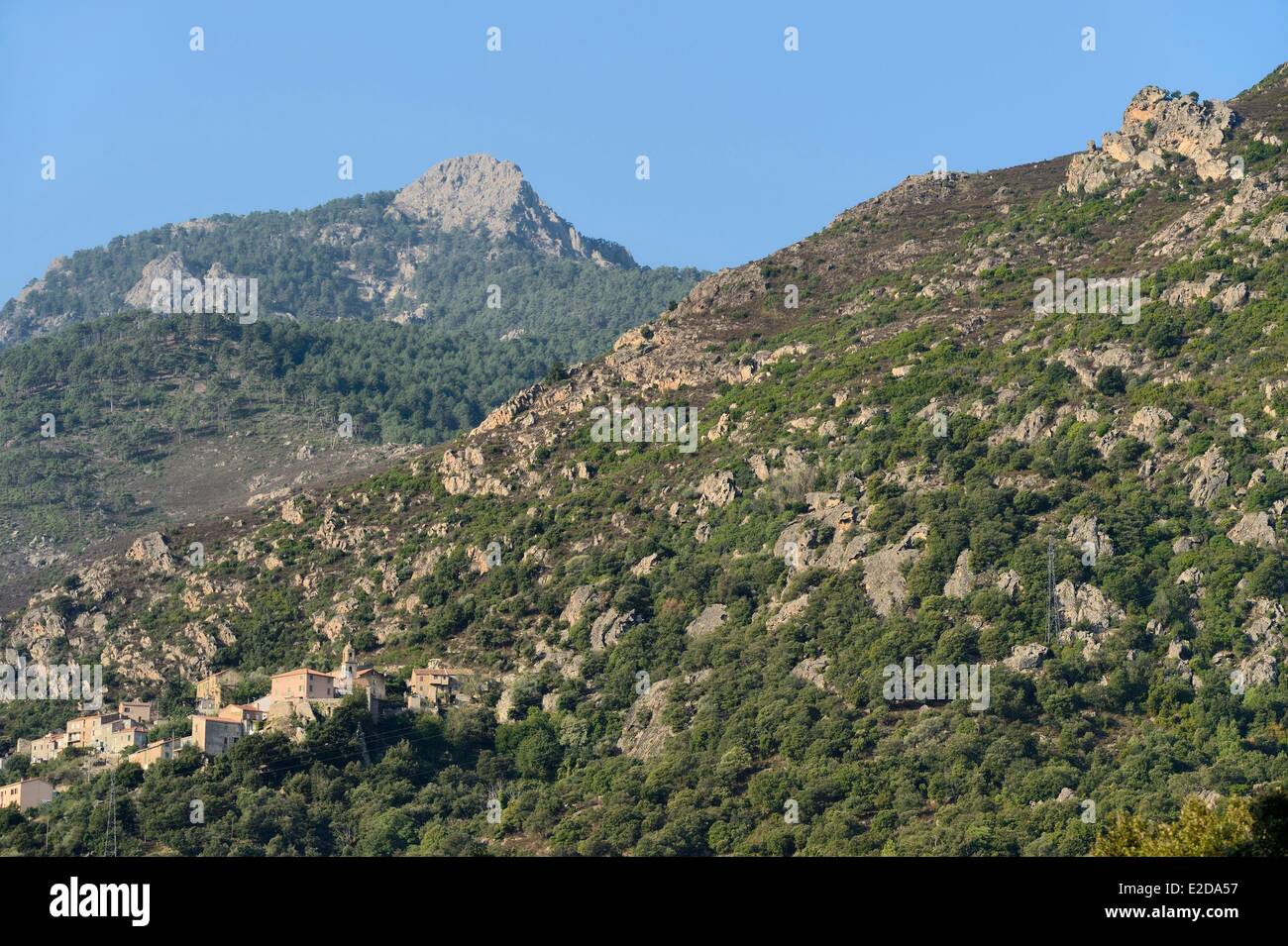 France haute corse niolu niolo hi-res stock photography and images - Alamy