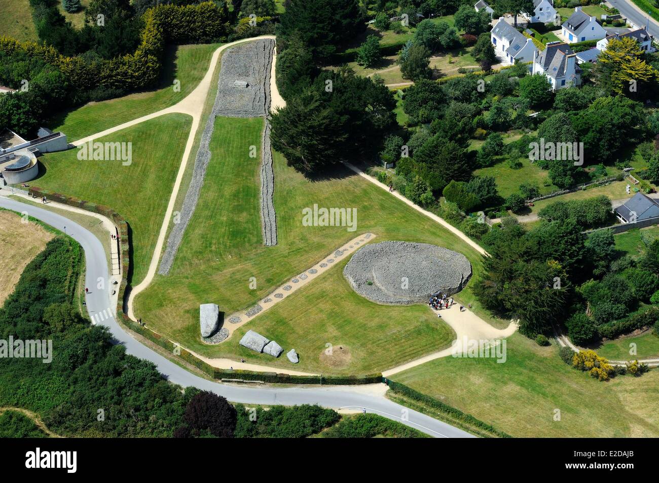 France, Morbihan, Gulf of Morbihan (Golfe du Morbihan), Locmariaquer ...