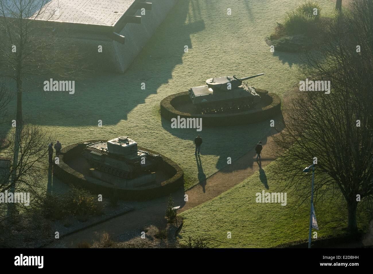 France Calvados Bayeux Normandy Battle museum american tank Sherman M4 ...