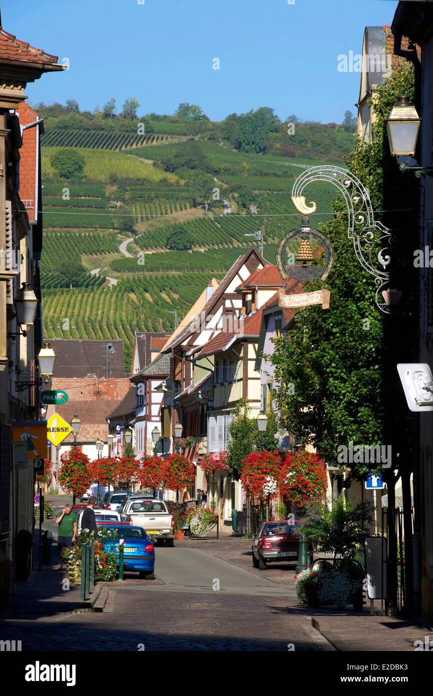 France Haut Rhin Alsace Wine Route Rouffach Stock Photo - Alamy