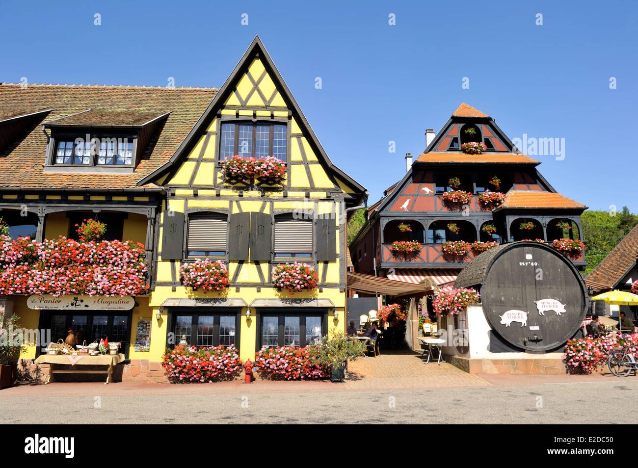 France Bas Rhin Alsace Wine Route Itterswiller Stock Photo - Alamy
