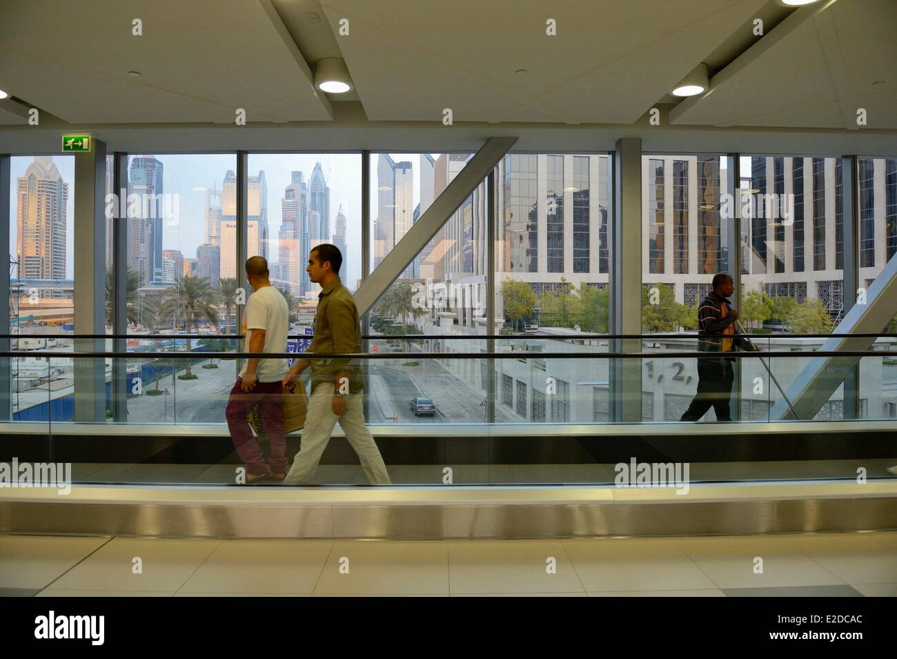 United Arab Emirates Dubai the new district of Downtown Burj Khalifa ...