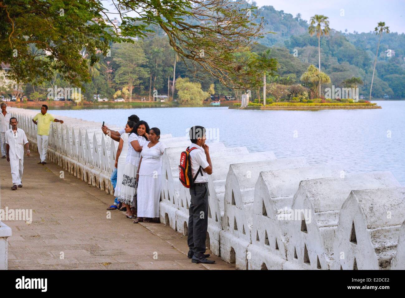 Sri Lanka, Central Province, Kandy District, Kandy, Stroll in the ...