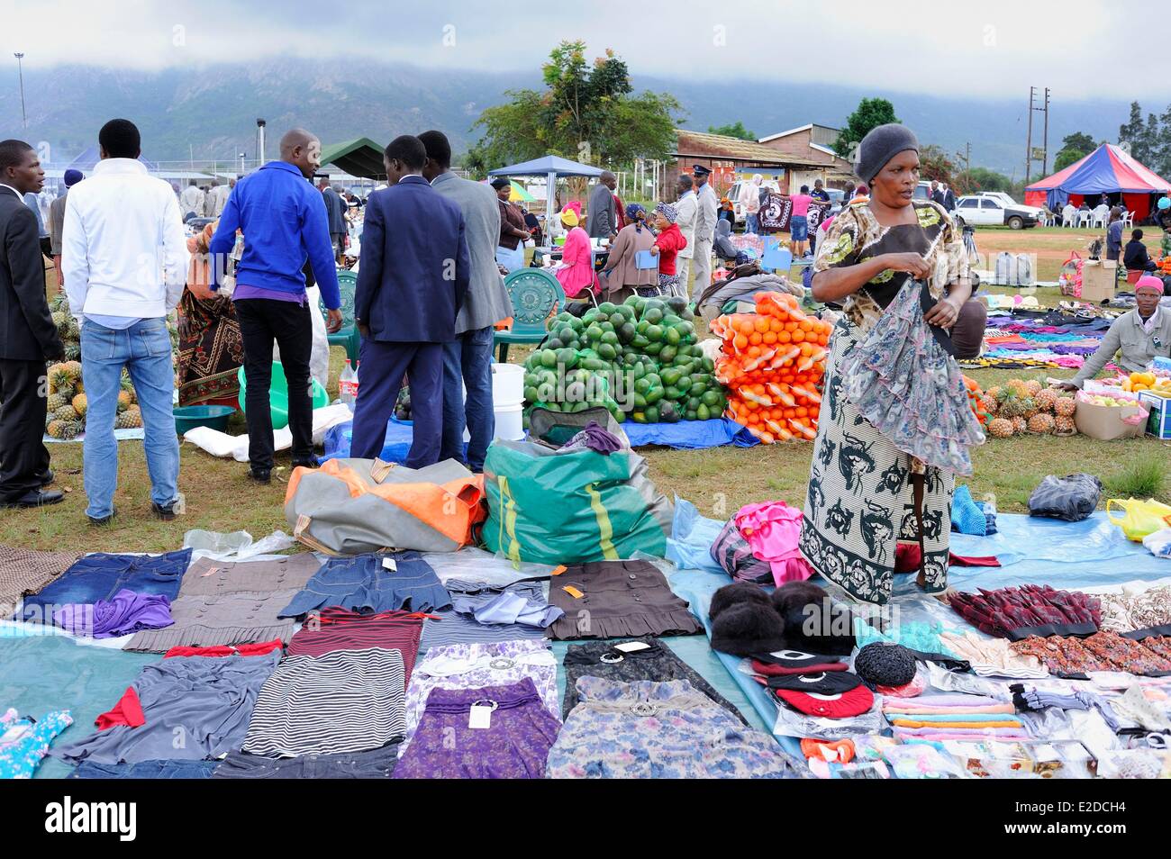 Swaziland Hhohho district Ezulwini valley (valley of Heaven) meeting of ...
