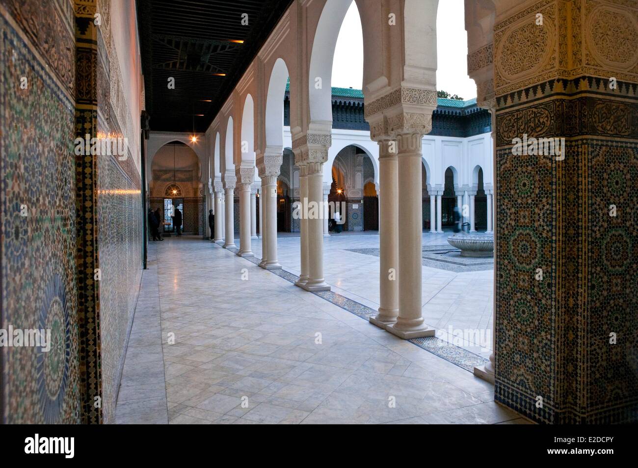 France Paris the Great Mosque of Paris Stock Photo - Alamy