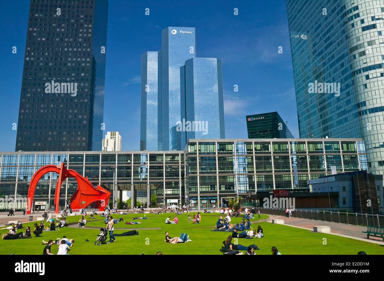 France Hauts-de-Seine La Defense the Spider sculpture by Alexander ...