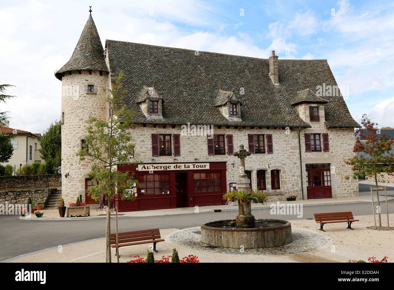 France Cantal Marcoles Stock Photo - Alamy
