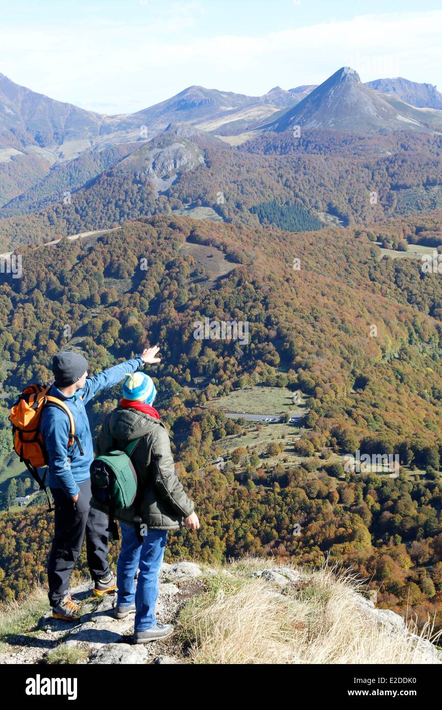 France Cantal Parc Naturel Regional des Volcans d'Auvergne (Natural regional park of Volcans d ...