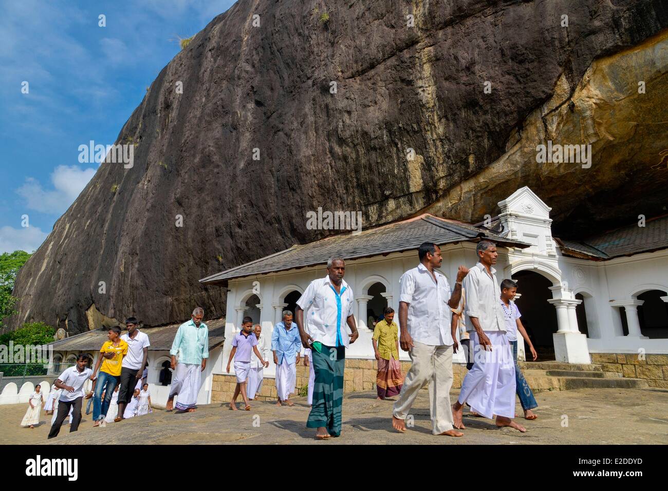 Sri Lanka Central Province Matale District Dambulla Temple of Gold was ...