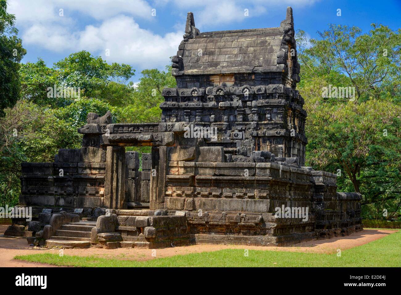 Sri Lanka Central Province Matale District Naula Stone Indian temple of ...
