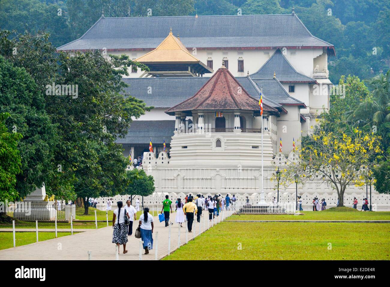 Sri Lanka Central Province Kandy District Kandy Sacred city of Kandy ...