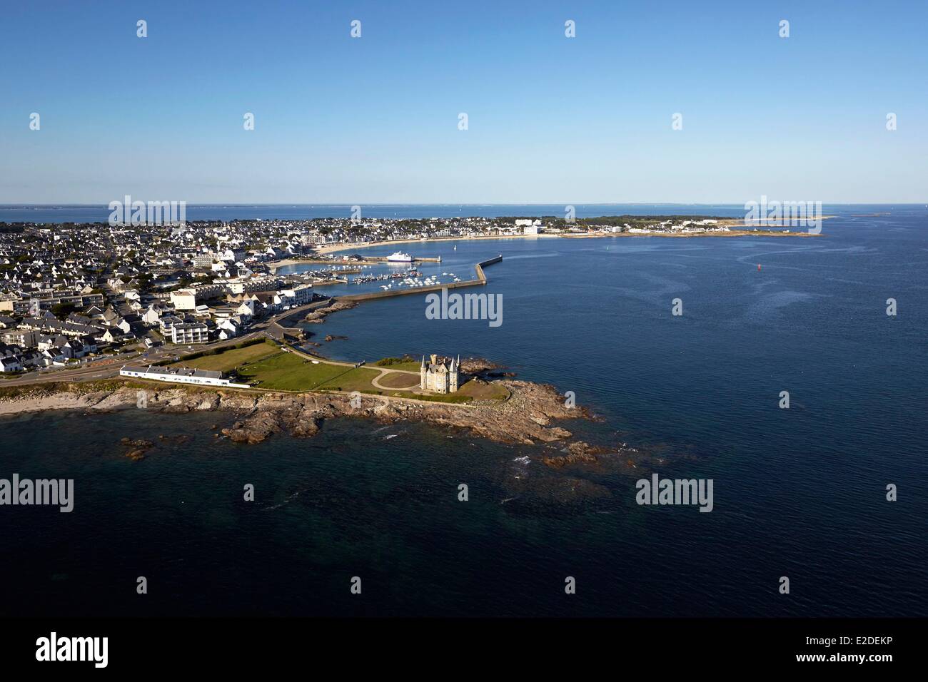 France Morbihan Presqu'ile de Quiberon Quiberon la Pointe Beg er Lan le ...