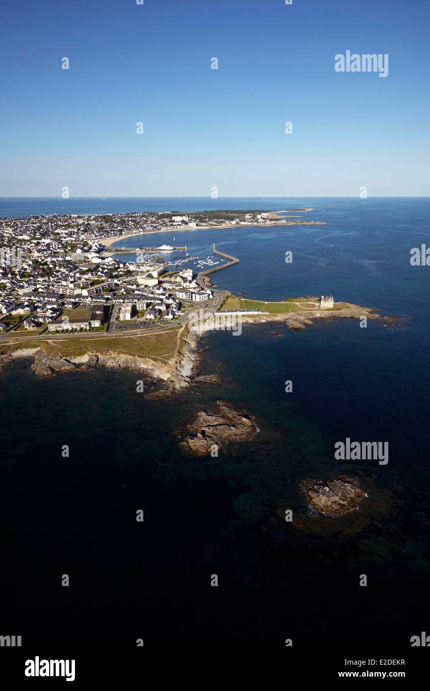 France Morbihan Presqu'ile de Quiberon Quiberon la Pointe Beg er Lan ...