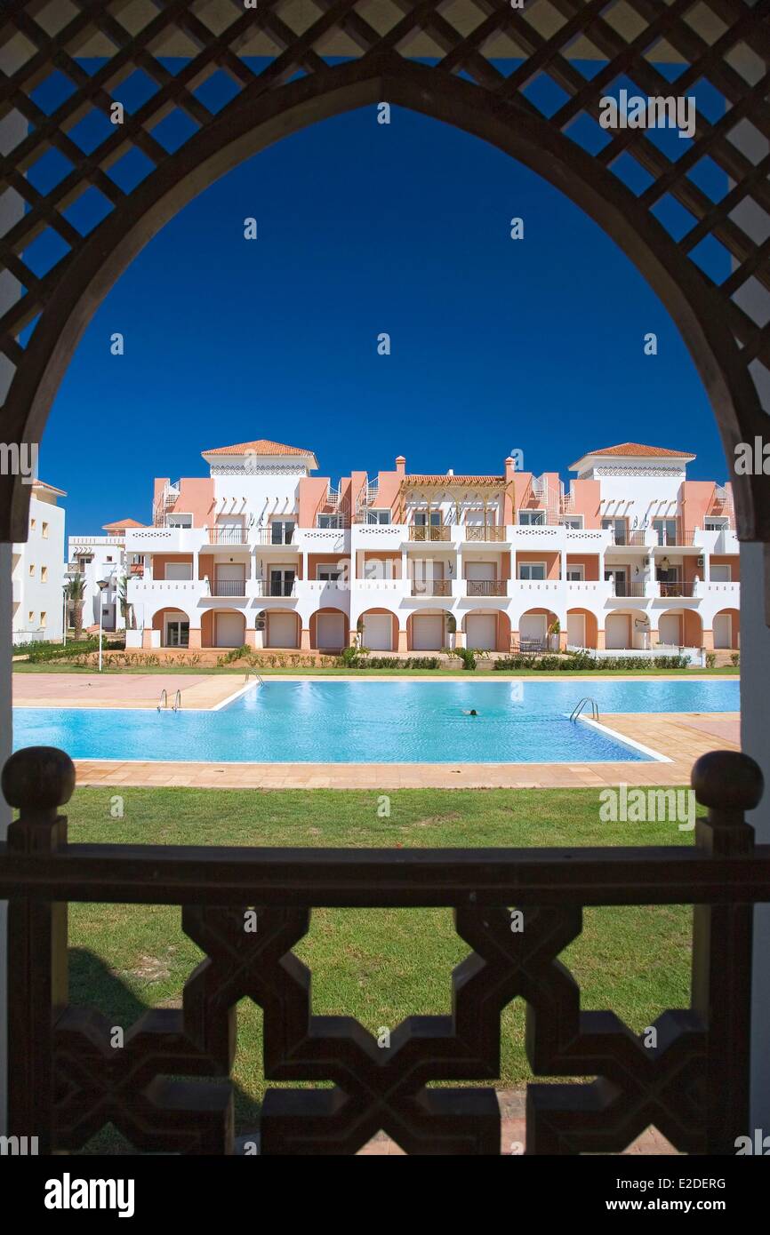 Morocco, Saidia, Touristic complex of Mediterrania Saidia, residences ...