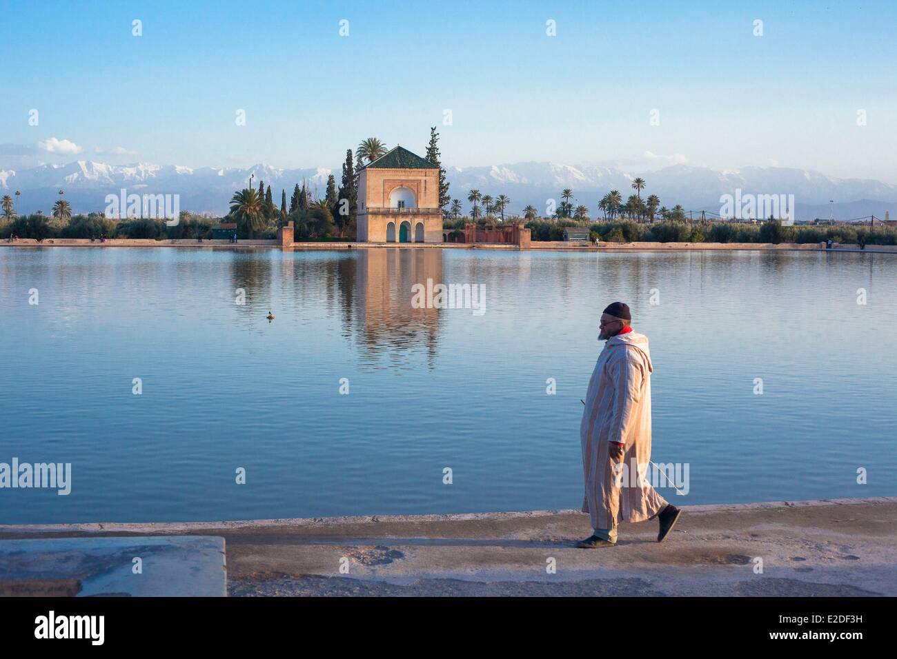 Morocco, Marrakesh, Imperial City, La Menara listed as World Heritage ...