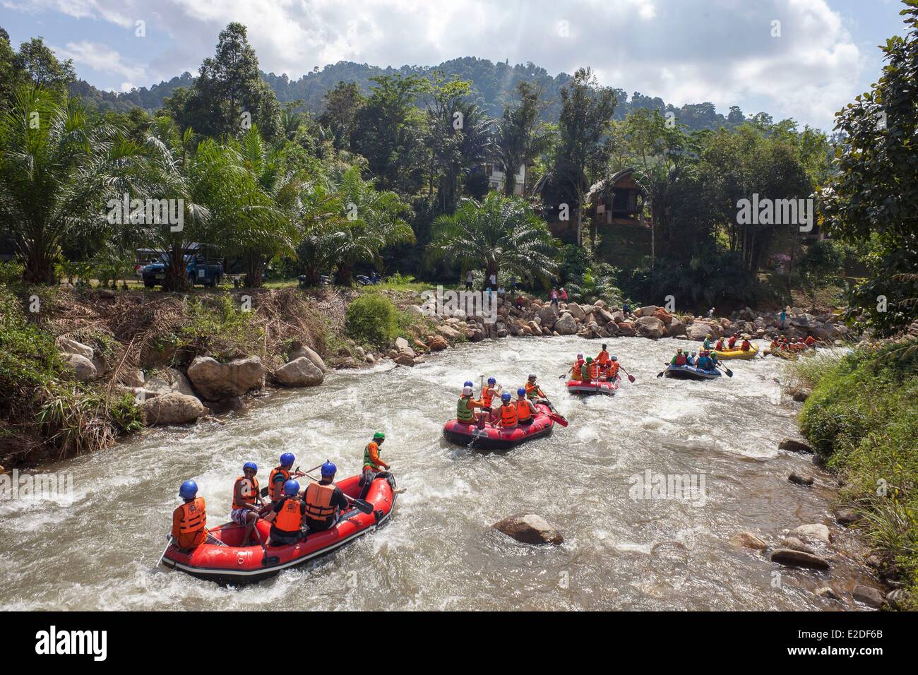 Thailand Phuket province Phang Nga region Rafting Stock Photo - Alamy