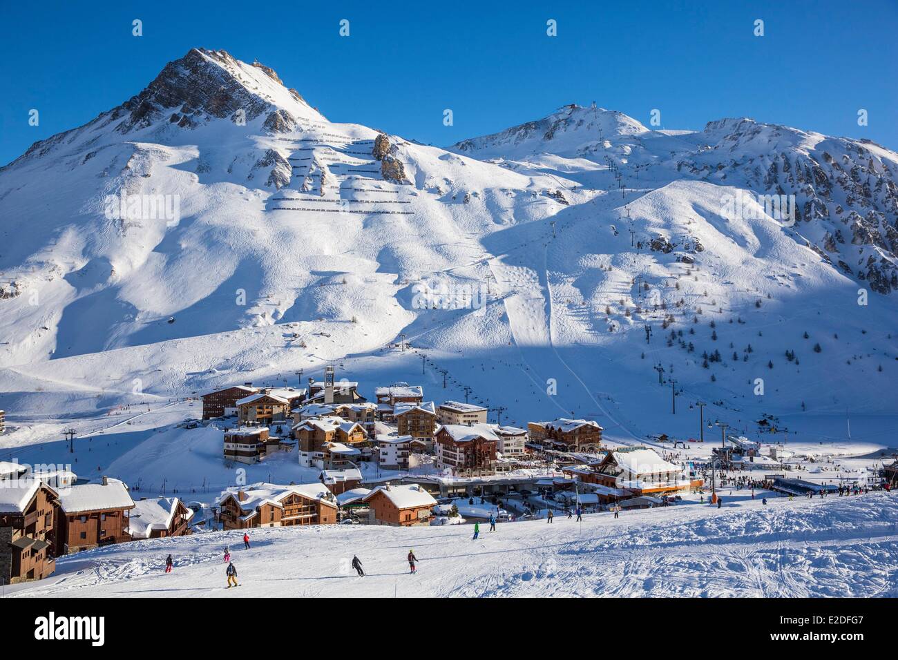 France Savoie Tignes 2100 massif de la Vanoise hight Tarentaise valley ...