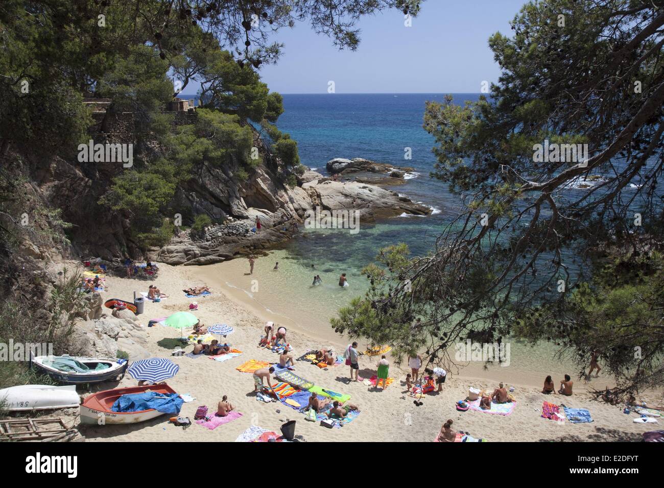 Cala del pi costa brava hi-res stock photography and images - Alamy