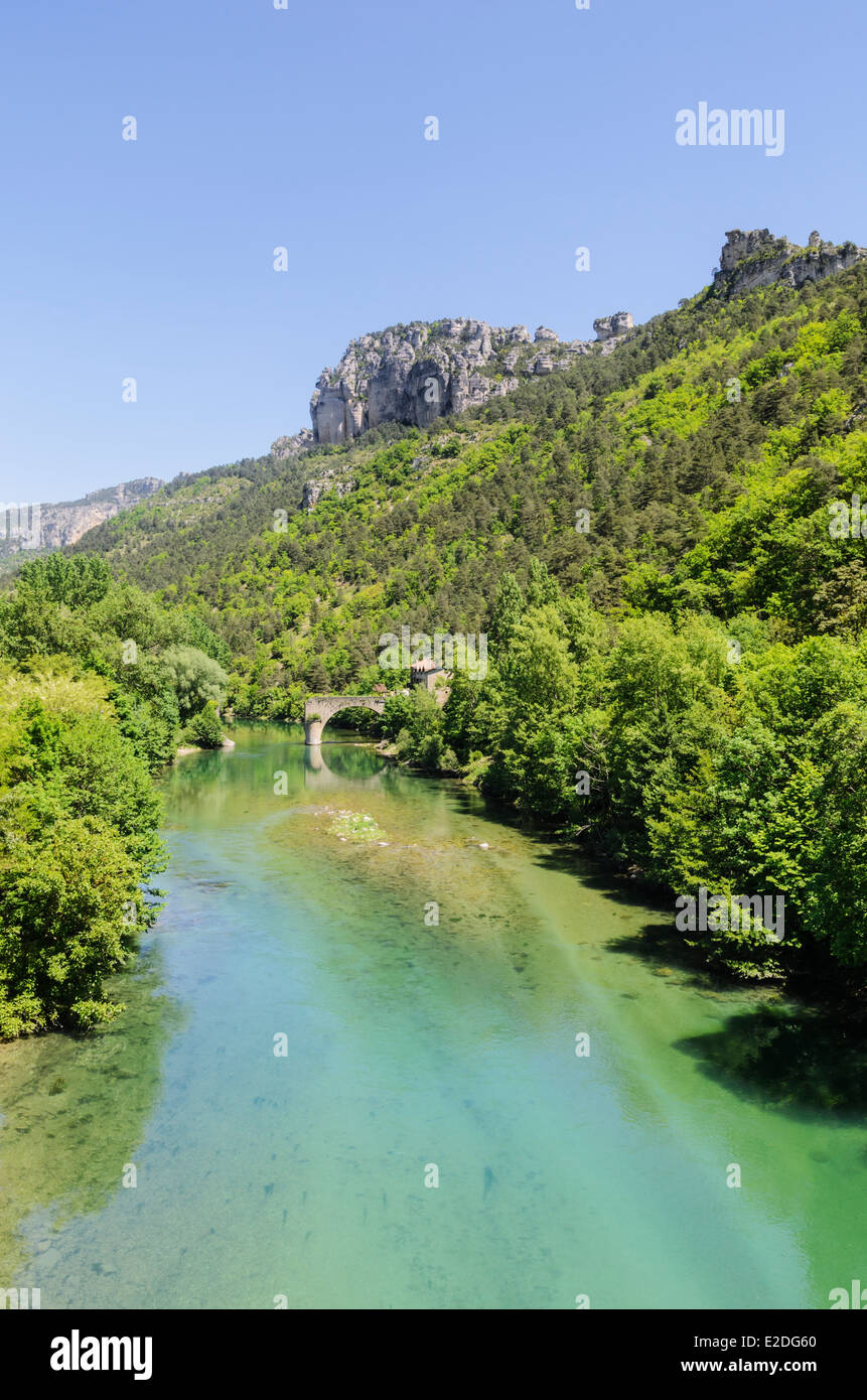 Gorges tarn pont hi-res stock photography and images - Alamy