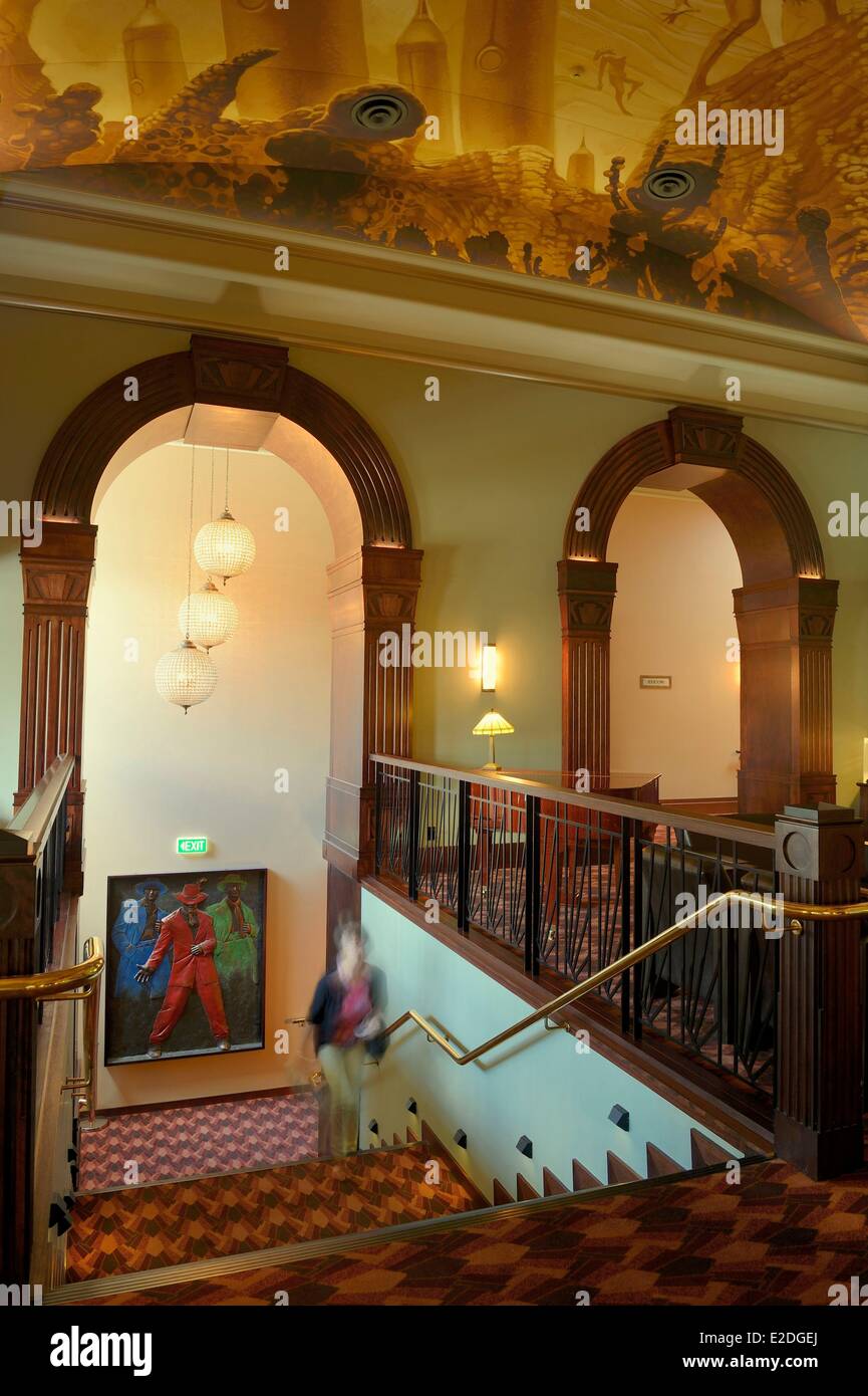 New Zealand North Island Wellington the Art Deco style cinema Roxy ...