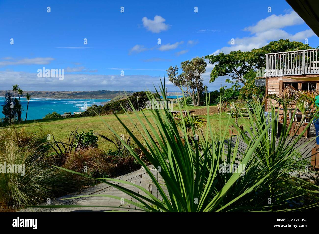 New Zealand North island Raglan Solscape Eco-Retreat overlooking the ...