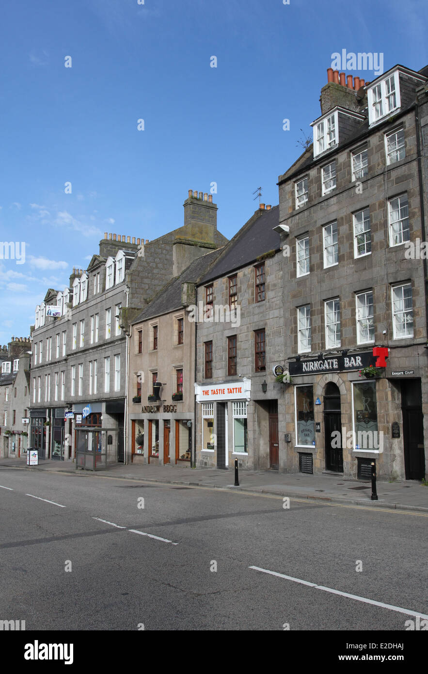 Aberdeen street scene hi-res stock photography and images - Alamy