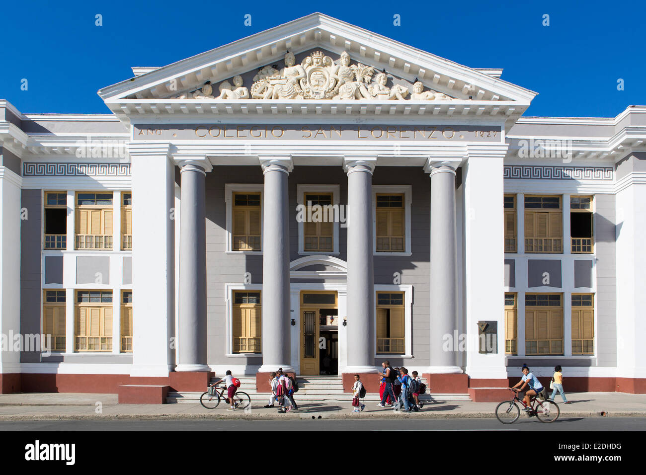 Cuba Cienfuegos Province Cienfuegos downtown listed as World Heritage ...