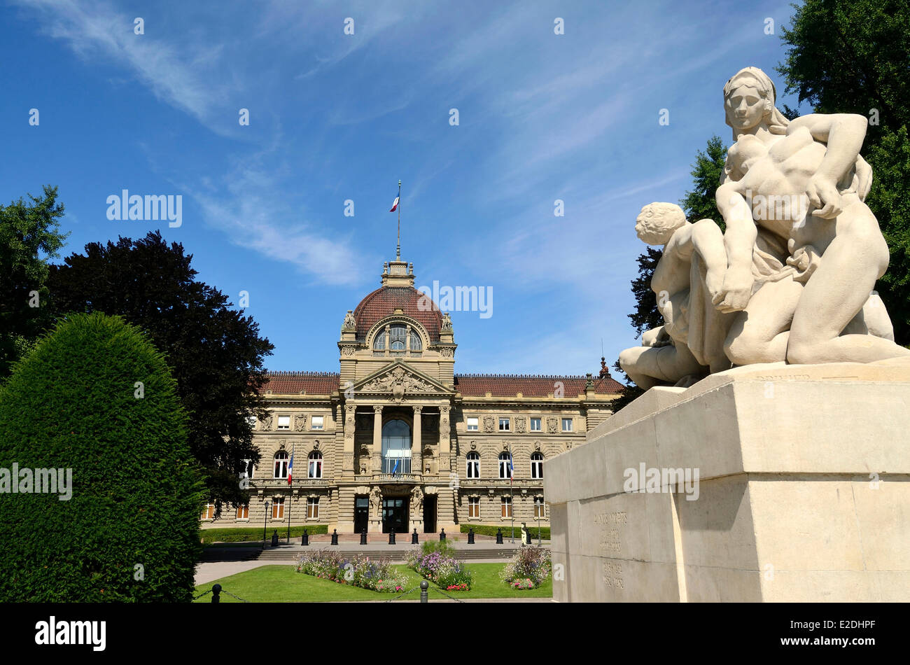 France Bas Rhin Strasbourg Place de la Republique the Palais du Rhin ...