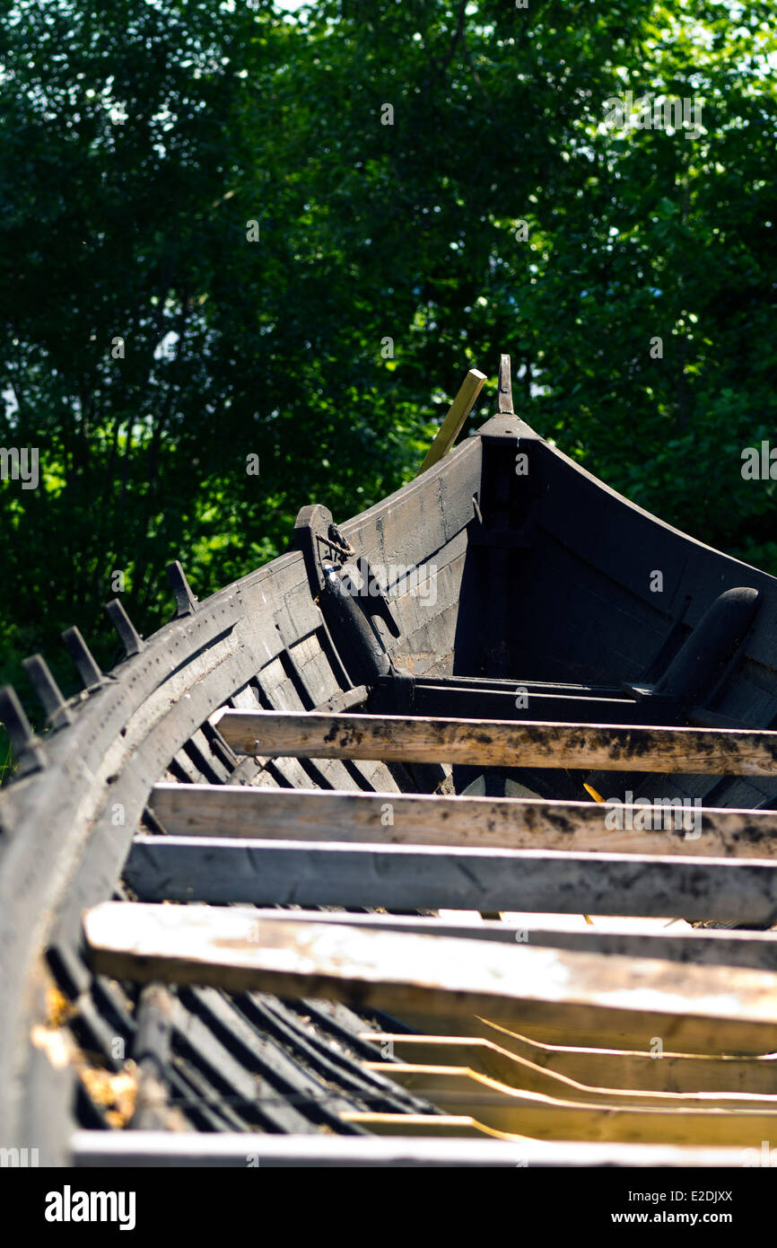 Viking oar hi-res stock photography and images - Alamy