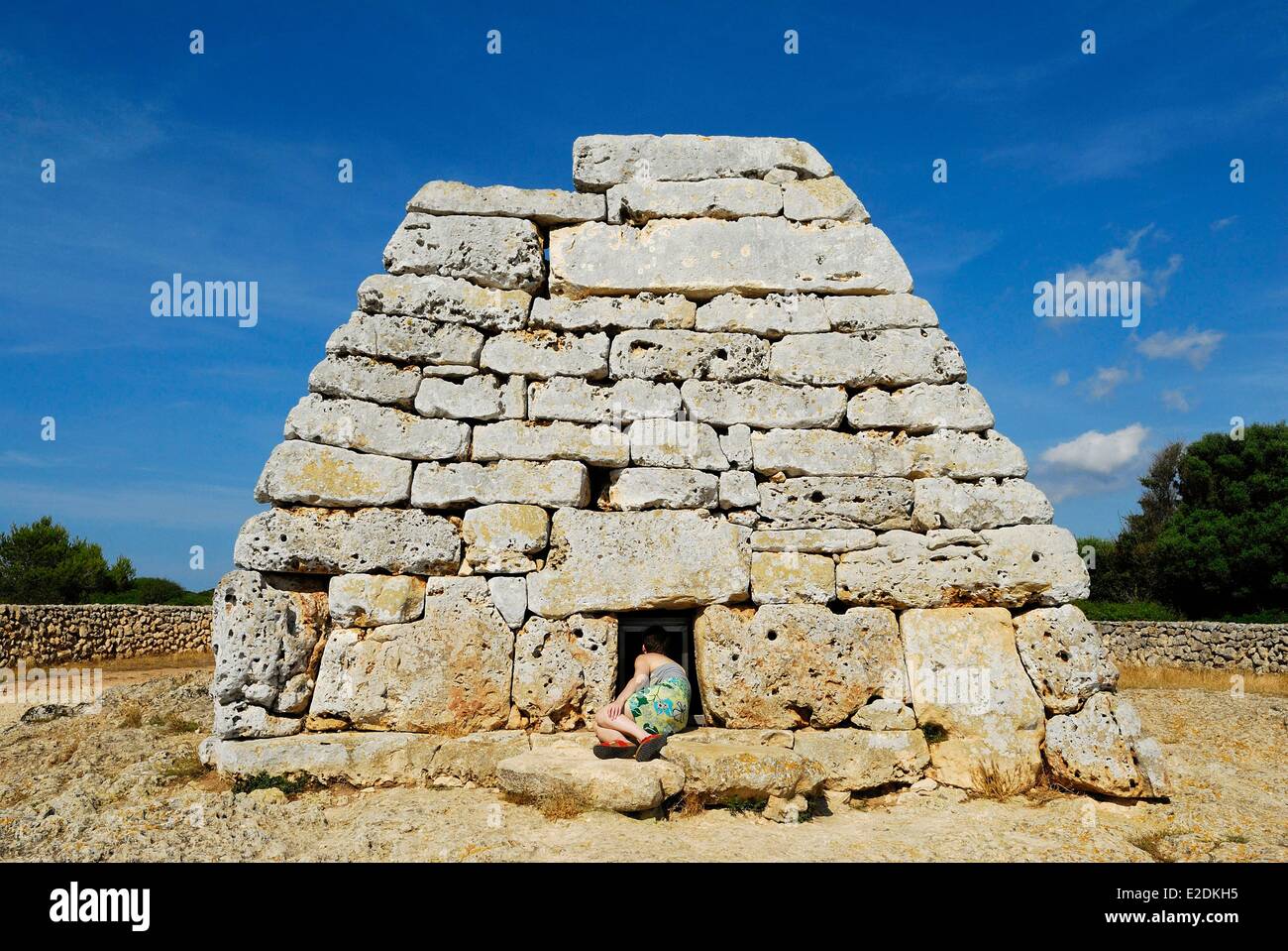 Minorca naveta des tudons hi-res stock photography and images - Alamy