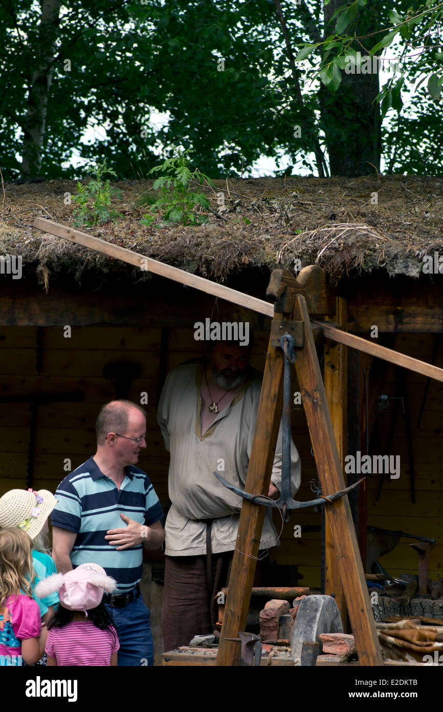 Viking blacksmith shop hi-res stock photography and images - Alamy