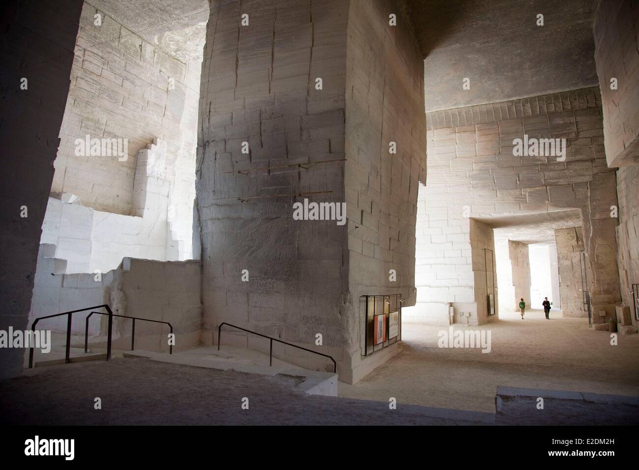 France, Bouches du Rhone, Baux de Provence, labelled Les Plus Beaux ...