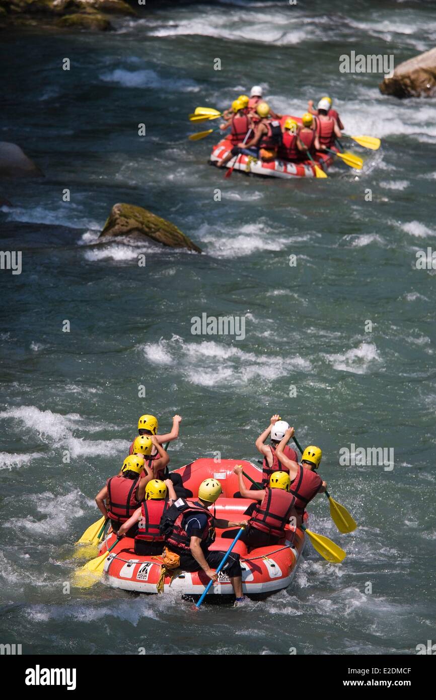 France Haute Savoie Morzine Dranse de Savoie river 7Aventures Rafting ...
