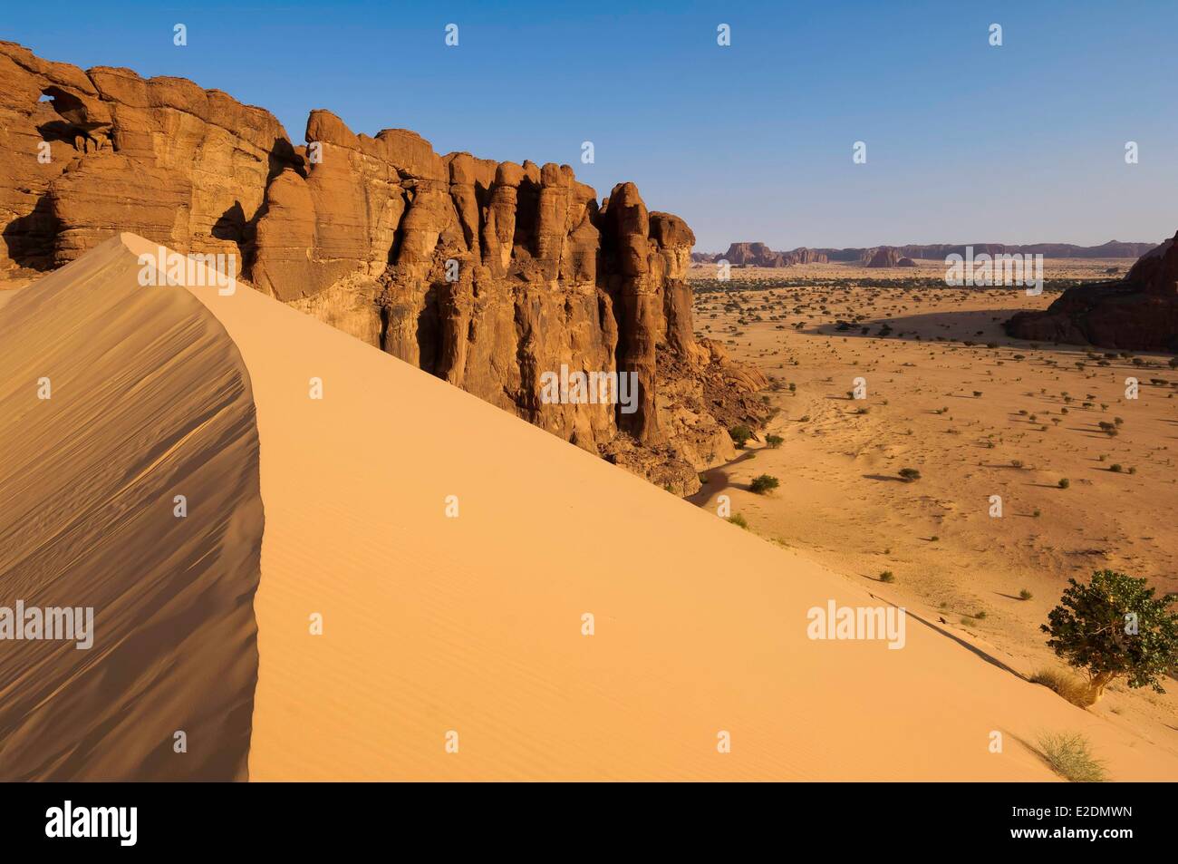 Chad Southern Sahara desert Ennedi massif Archei sector dunes and ...